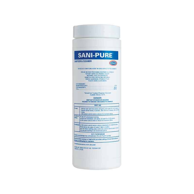 Urnex Sani-Pure Sanitizer Powder - 20 oz. – Aroma Espresso Services